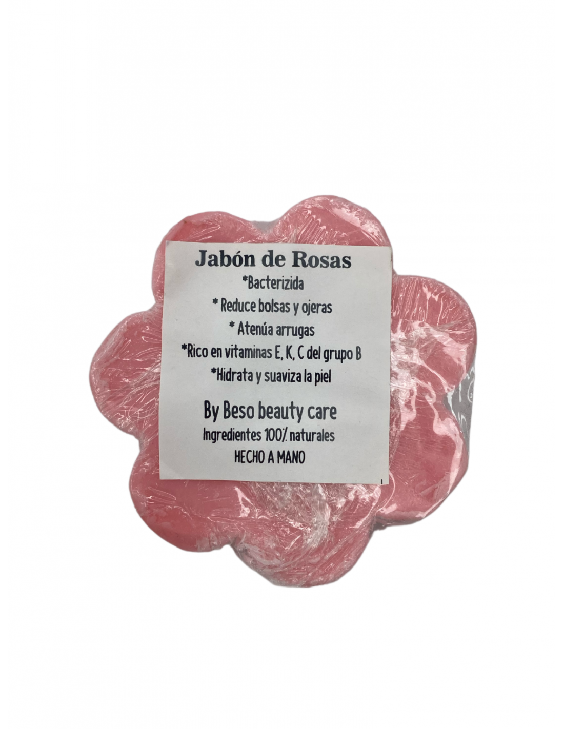 Jabon Artesanal De Rosas